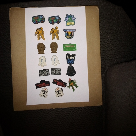 Accessories | Lot Of 2 Jibbetzcrocs Charms Scooby Doo Transformers Star ...